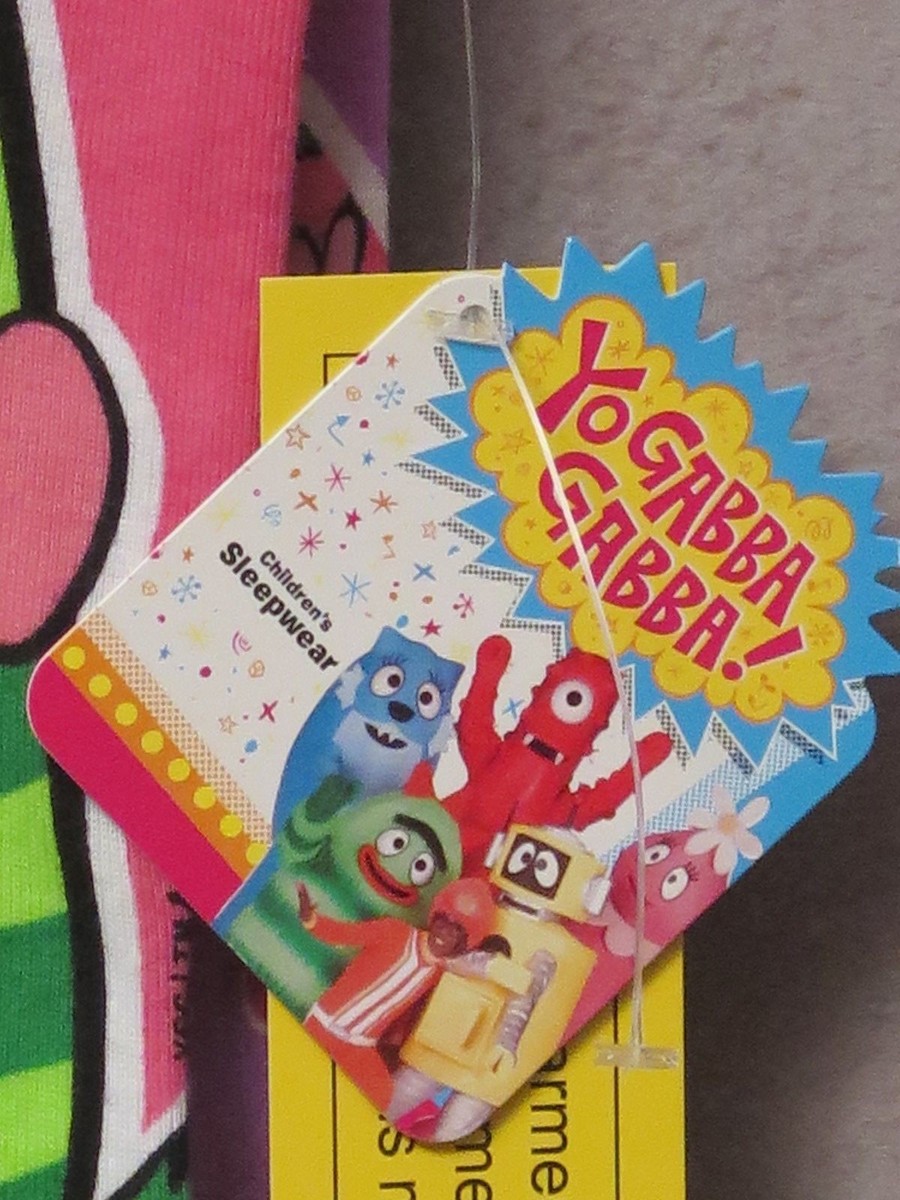 Yo Gabba Gabba Toddler Pajamas