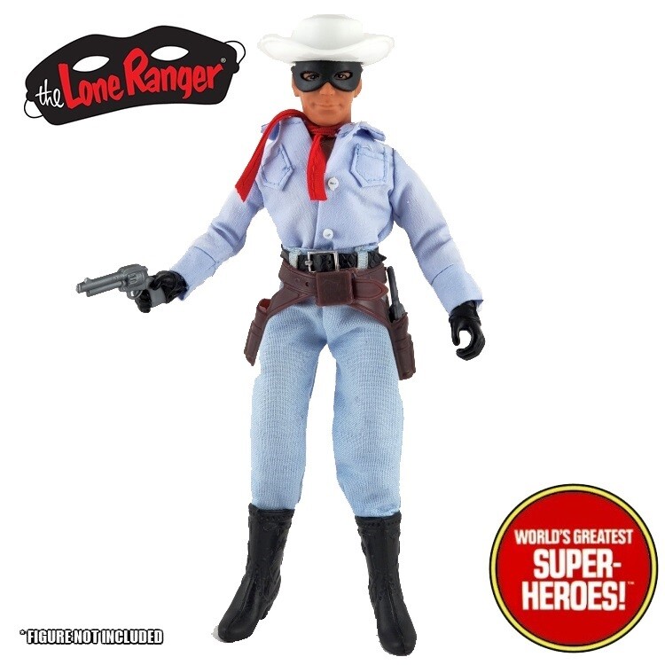 Mego The Lone Ranger Silver Cowboy Pistol Gun For Western 8” Figure ...
