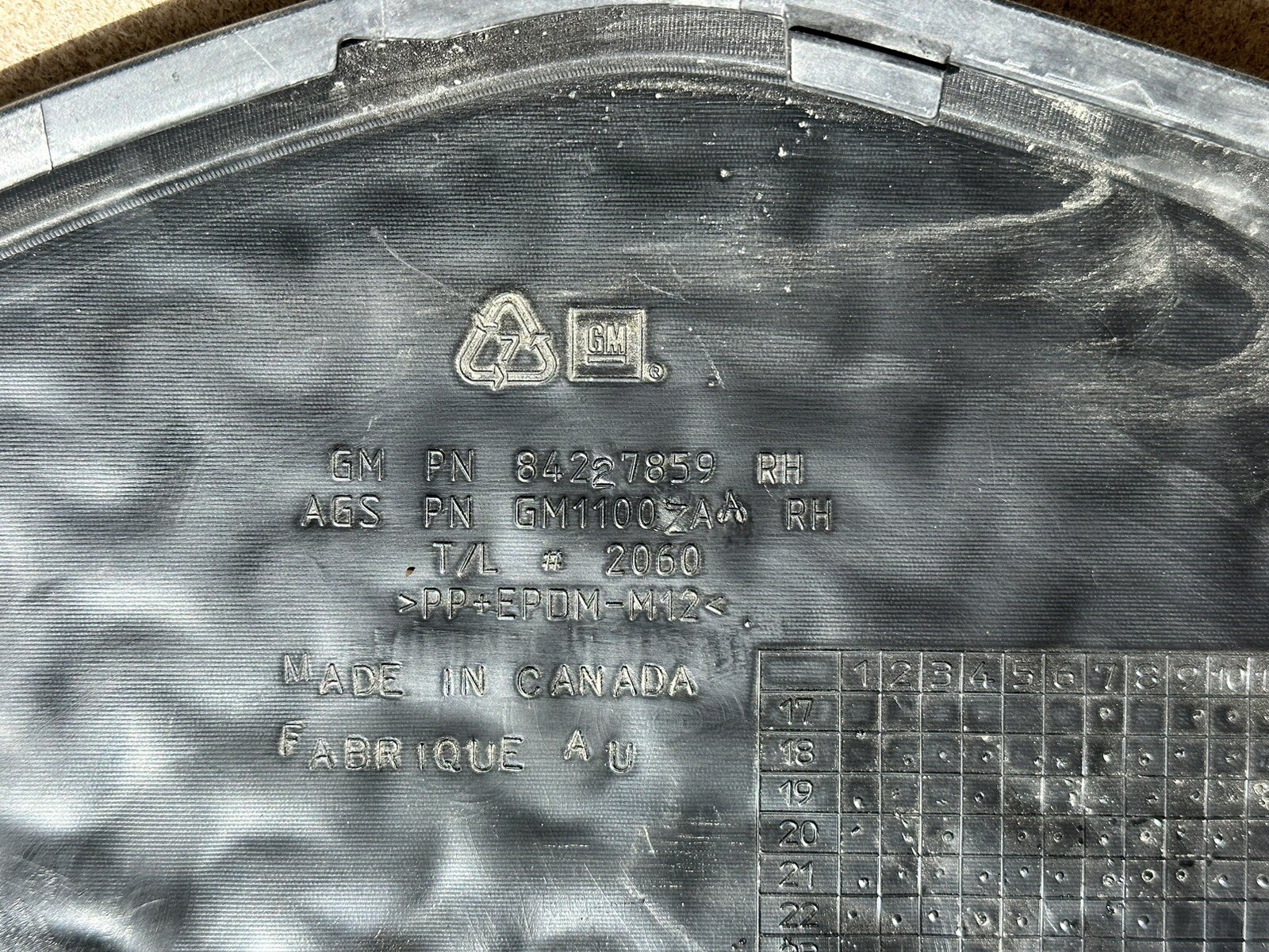 Genuine GMC Pad 84227859 / 84227859 OEM for sale online | eBay