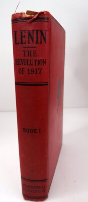 Lenin The Revolution of 1917 Book 1 by VI Lenin HC 1929 | eBay