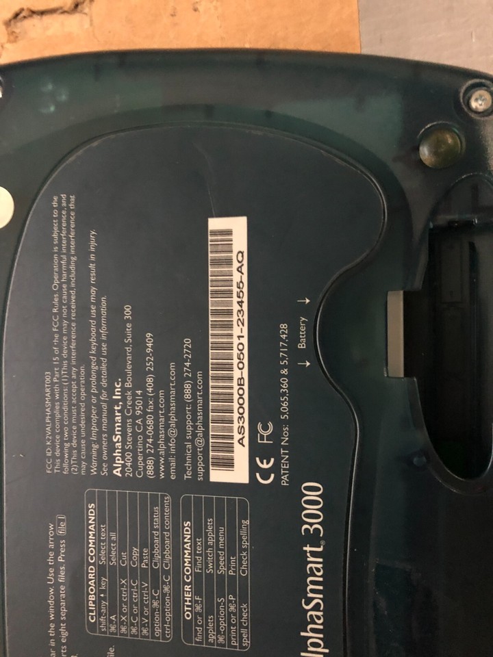 AlphaSmart 3000 Portable Digital Word Processor Typewriter | eBay