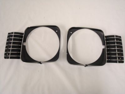 1969 1970 1971 1972 Chevy Nova Head Lamp Bezel LH + RH Headlight | eBay