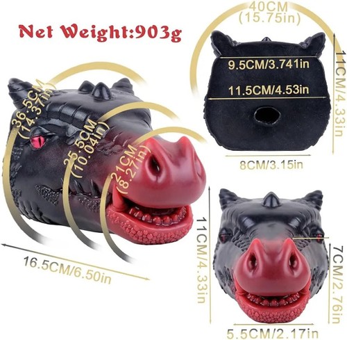 Male Masturbators Red Dragon Head Oral Sex Deep Throat Blow Job Stroker ...