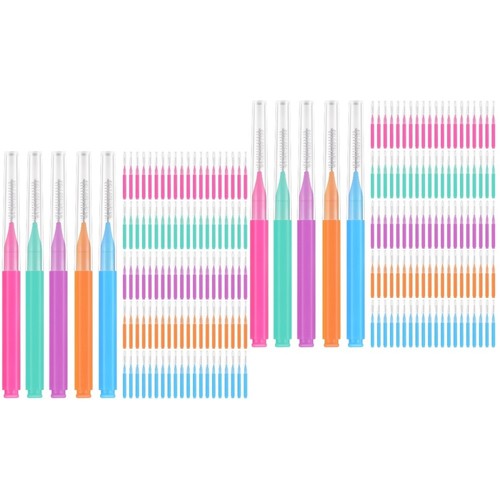 2 Pieces Interdental Brush Permanent Retainer Flossers between Tooth | eBay