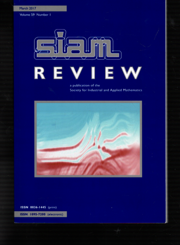 SIAM Review - March 2017 - Vol 59 No 1 - Industrial & Applied ...