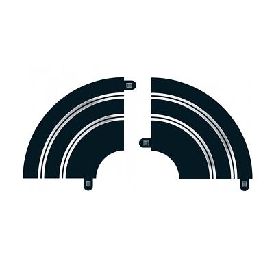 Scalextric Sport Track Radius 1 Hairpin Curve 90° x2 C8246 New Unboxed ...