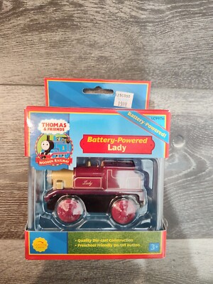 Thomas & Friends Wooden Railway Battery Powered Lady Magic Railroad NEW ...