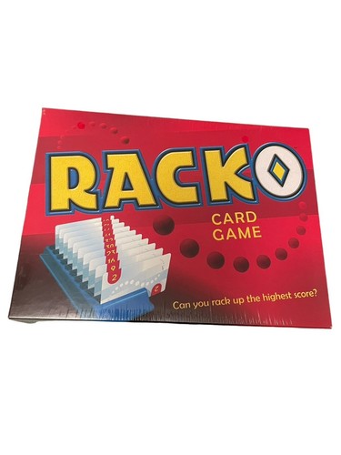 Racko Card Game Parker Brothers Factory 8 Years To Adult 2-4 Players ...