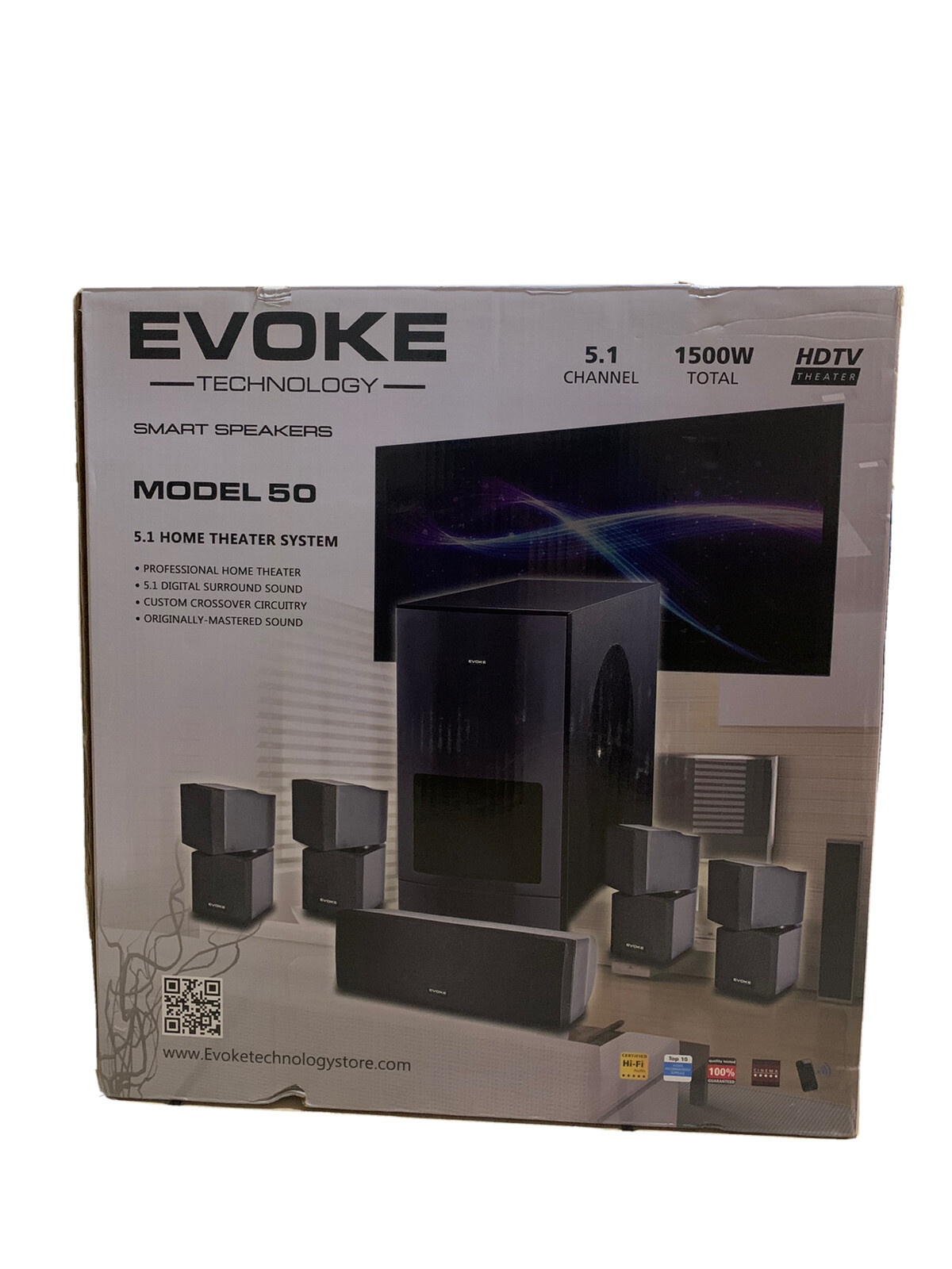 Evoke Technology Model 50 Smart Speakers | eBay