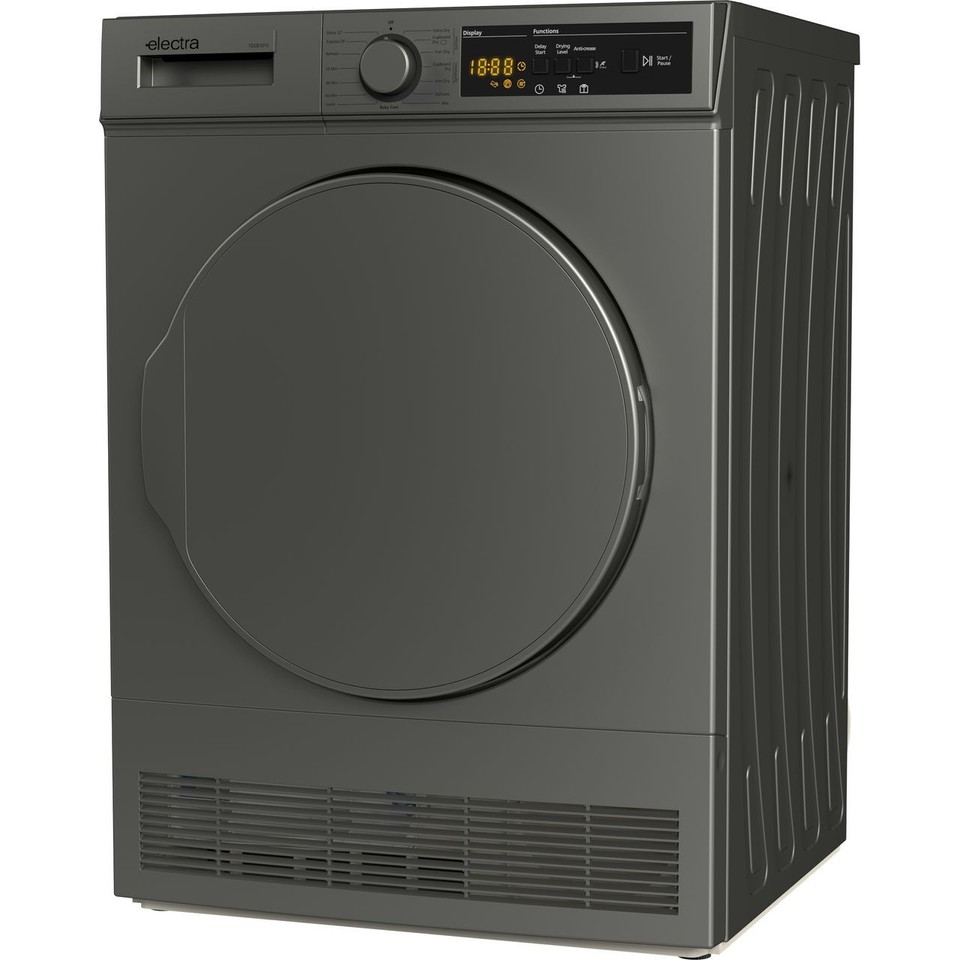Electra TDC8101S 8Kg Condenser Tumble Dryer Silver B Rated | eBay UK