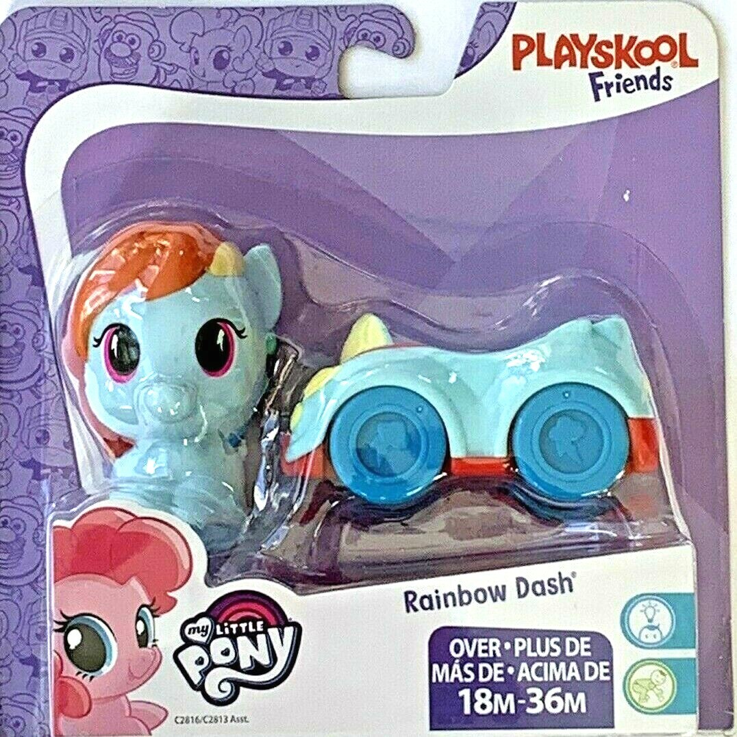 Mlp Baby Rainbow Dash And Her Dad My Little Pony Puppen
