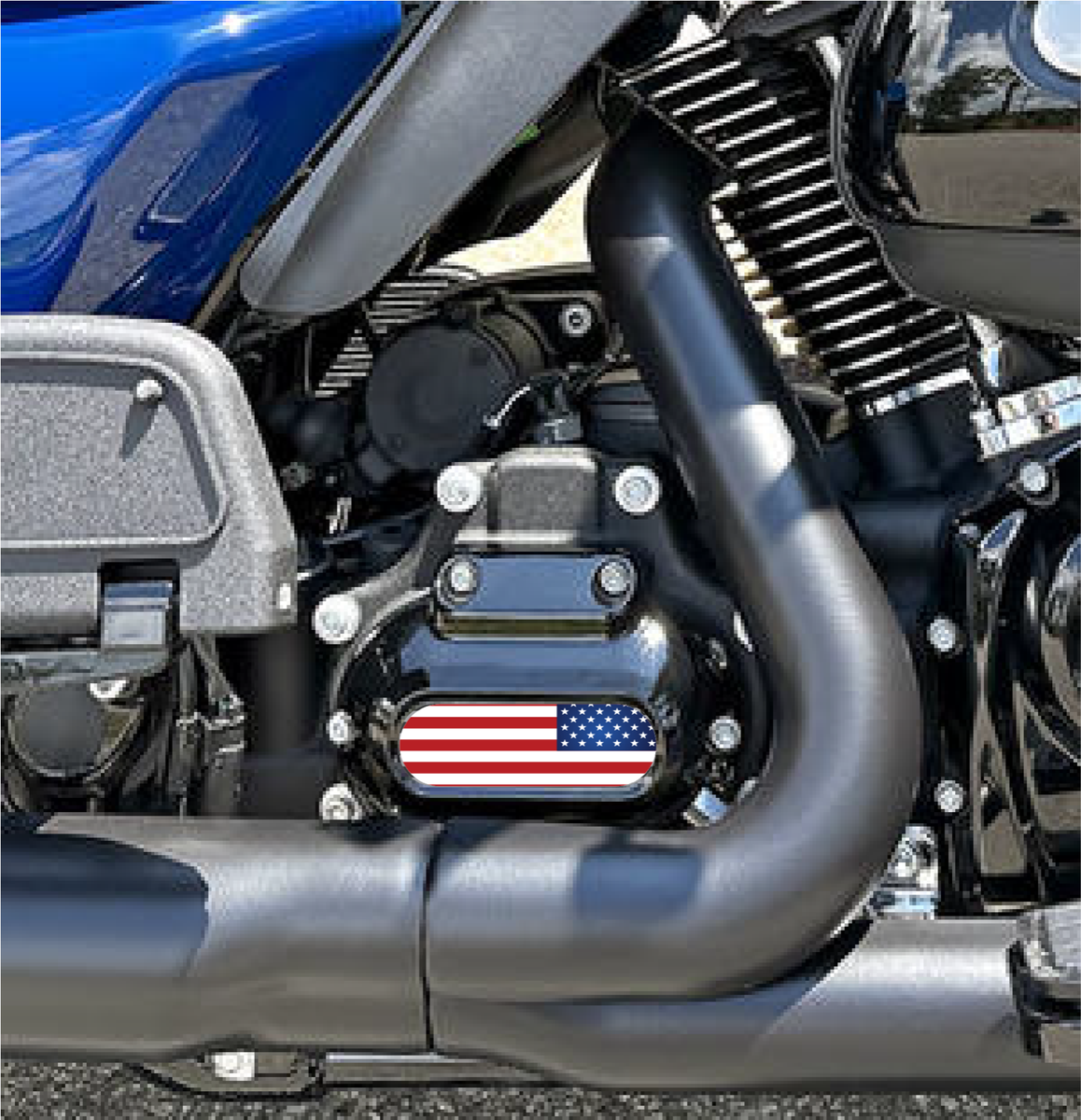 Custom Harley Davidson Parts American Flag Shift Linkage For Harley ...
