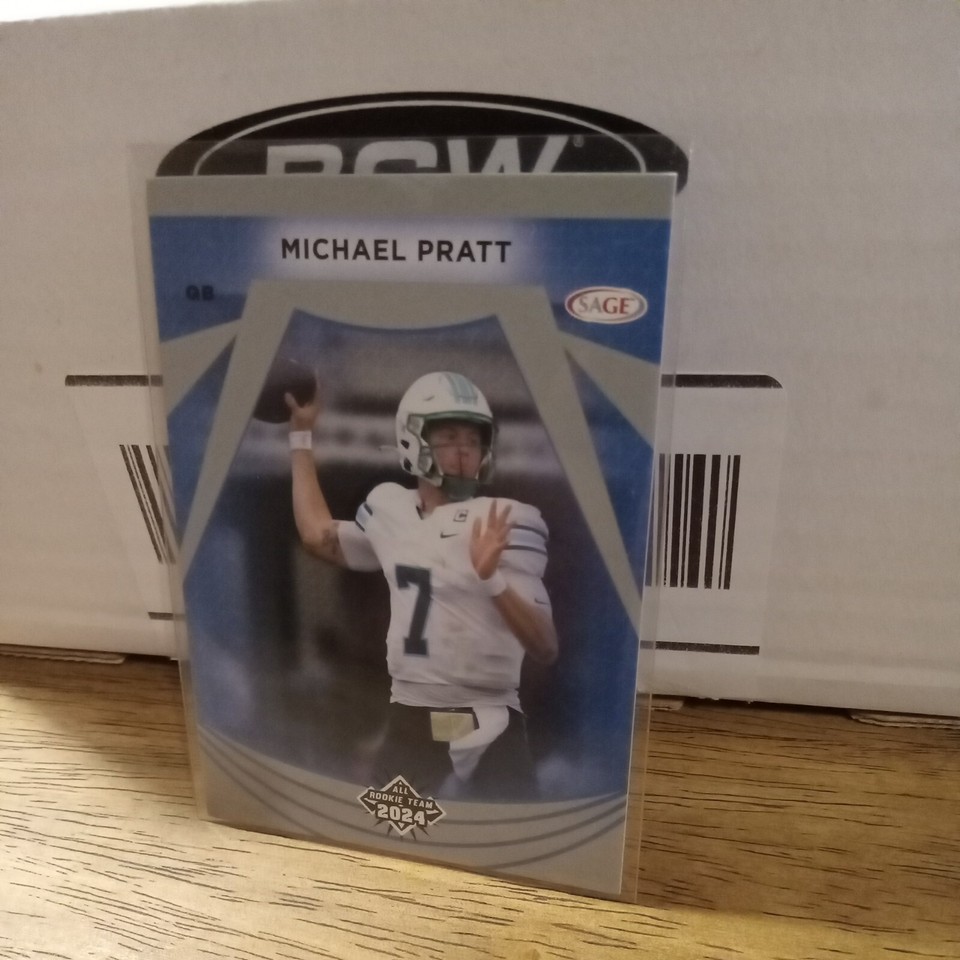 2024 Sage Michael Pratt Silver All Rookie Team Green Bay Packers | eBay