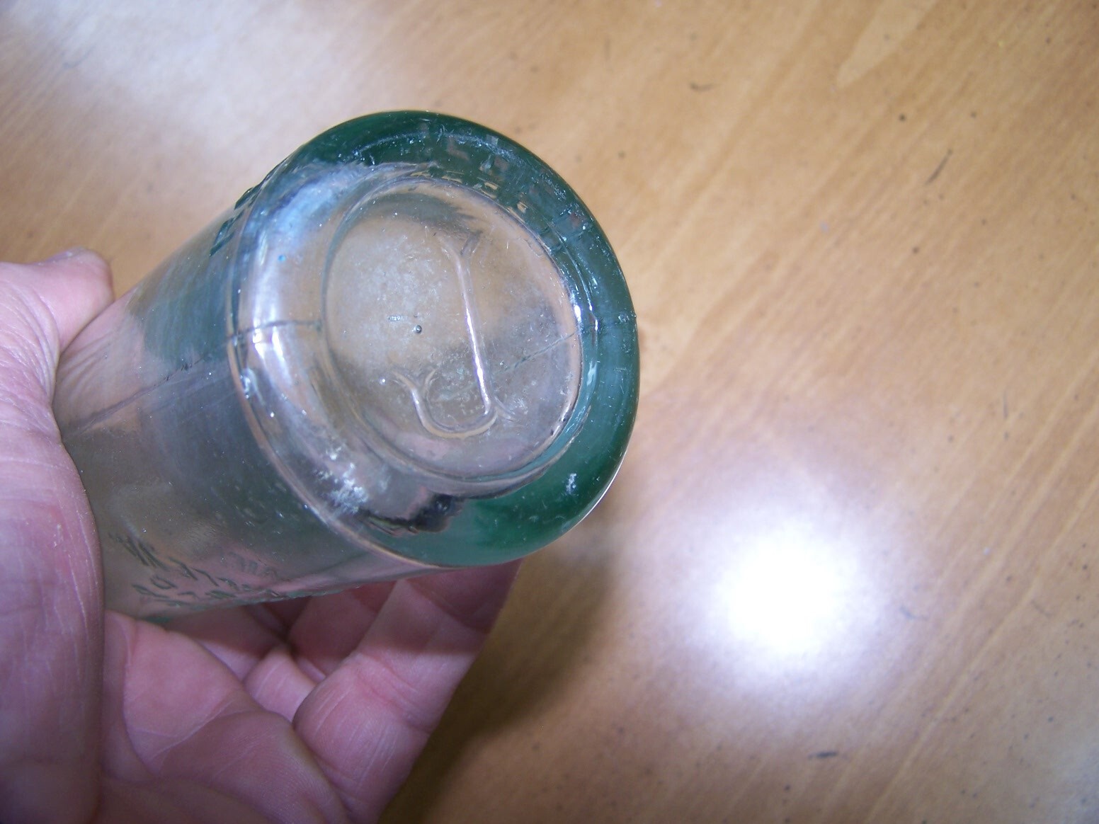 1916-19 PEPSI:COLA BOTTLE OVAL SLUG JESSUP CHARLOTTESVILLE VA.SPILT "J ...