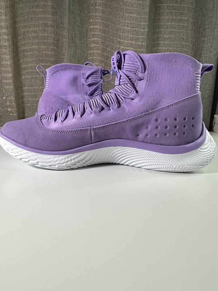 Under Armour Curry 4 Flotro Vivid Lilac NBA Finals Shoe 3024861-500 ...