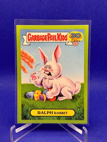 Garbage Pail Kids 30th Anniversary 9a RALPH RABBIT GREEN BORDER | eBay