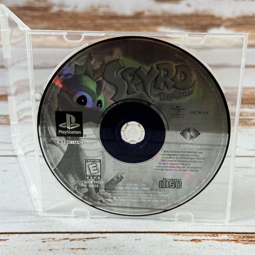 Spyro The Dragon Sony PlayStation 1 PS1 Greatest Hits Disc Only | eBay
