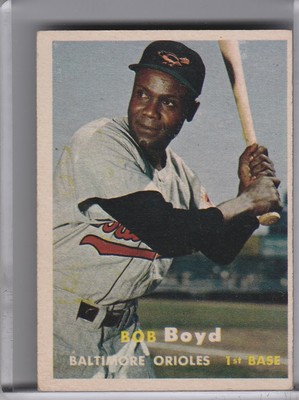 1957 TOPPS #26 BOB BOYD BALTIMORE ORIOLES 6036 | eBay