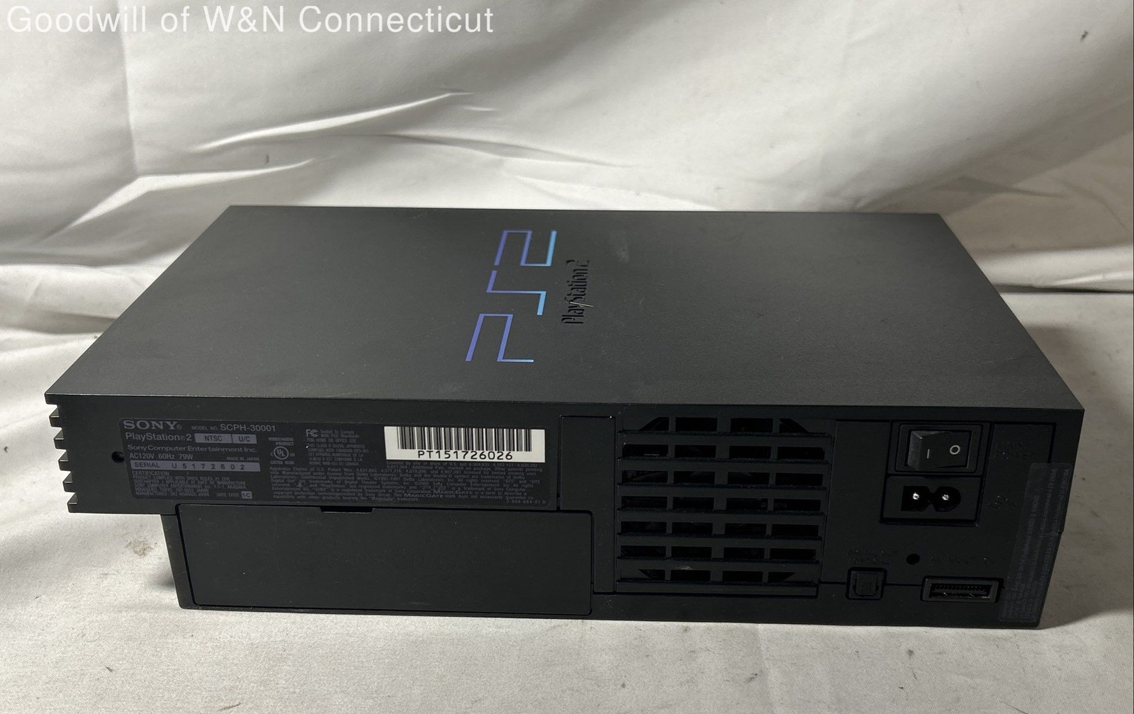 Sony PlayStation 2 PS2 Fat Black Console Only Model SCPH-30001 | eBay