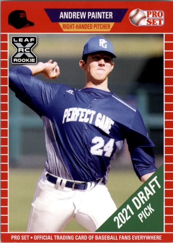 2021 Leaf Pro Set Red #PS20 Andrew Painter | eBay