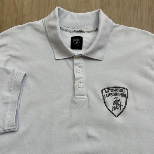 Automobili Lamborghini Polo Shirt Mens XXL (2XL) Chest Crest Logo ...