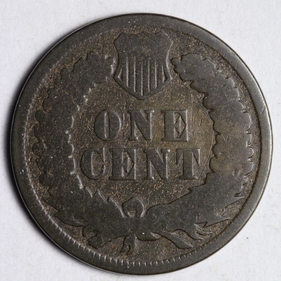 1871 Indian Head Cent Penny VG E165 TWMM | eBay