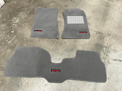NEW HOLDEN VL COMMODORE FLOOR MATS IN SLATE GREY 3 PIECE KIT SILVER RED ...