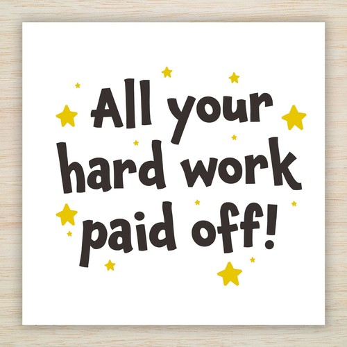 Graduation Congratulations Card - Exams Passed School GCSE College A ...