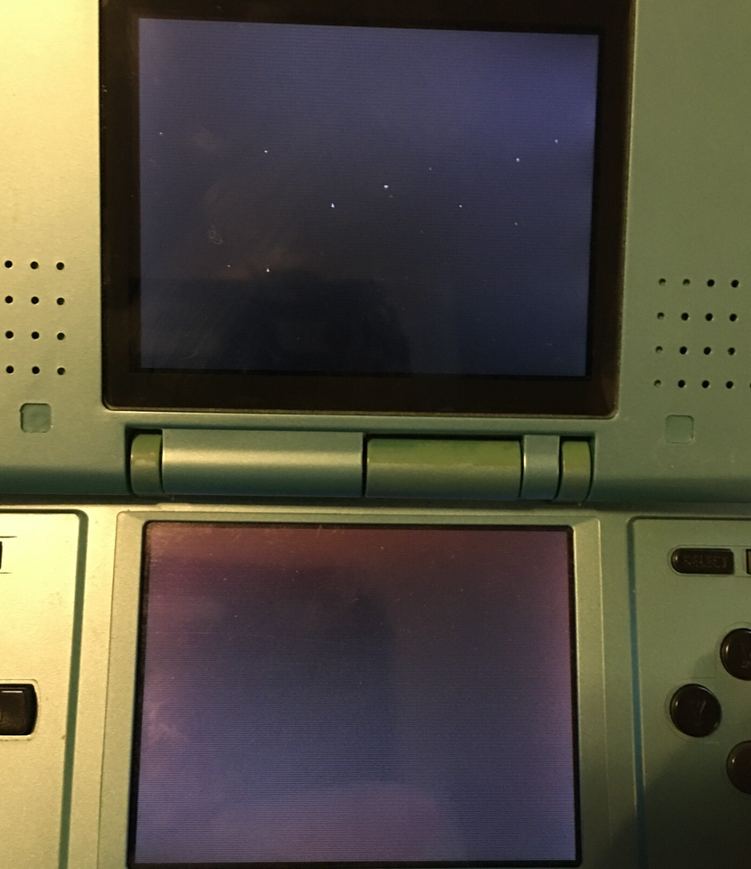 Nintendo DS System Teal NTR-001 - Screen Issues - Tested | eBay