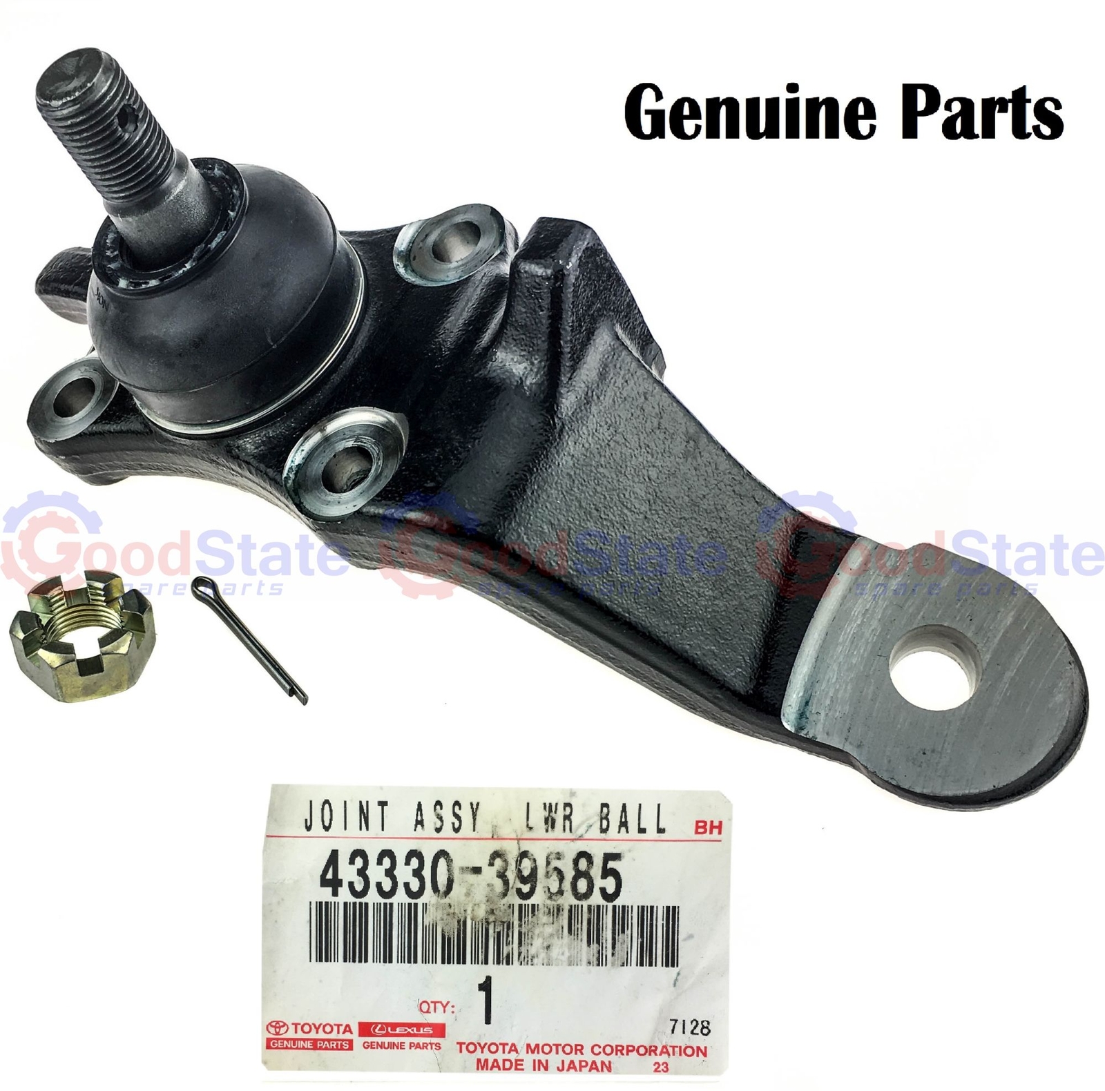 Genuine Toyota Prado LJ90 KZJ95 KZJ90 KDJ95 KDJ90 Front RH Lower Ball ...
