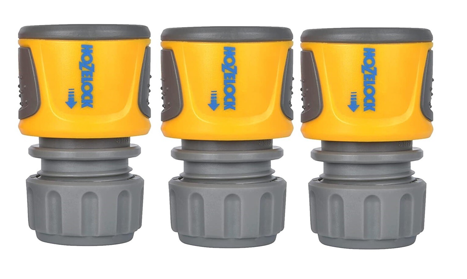 Hozelock Soft Touch Hose End Connector -Single / Twin Pack - Hose Pipe ...