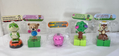 Solar Powered Dancing Dinosaur Chipmunk Bear Tree Pig New | eBay