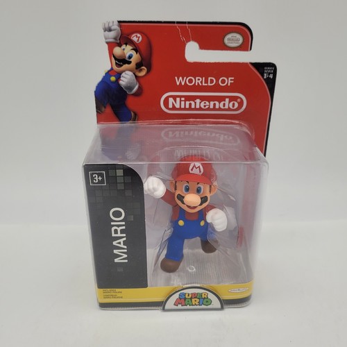 Mario World of Nintendo Super Mario 2.5" Video Game Collectible Figure ...