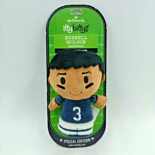 Itty Bittys Russell Wilson Seahawks Hallmark Special Edition Plush ...