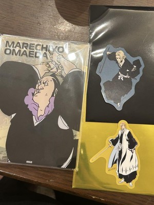 Omaeda Kensei Bleach Acrylic Board A Prize with C Stickers 2 Captain ...