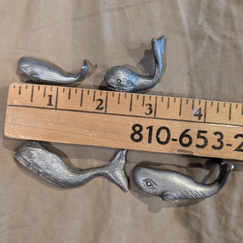 Spoontiques Pewter Metal Whale Lot Vintage Mini Miniature Animals | eBay