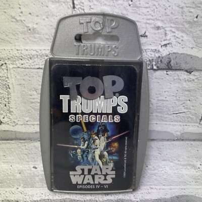 Star Wars Top Trumps Star Wars Special Episodes IV-VI - Very Rare 2004 ...
