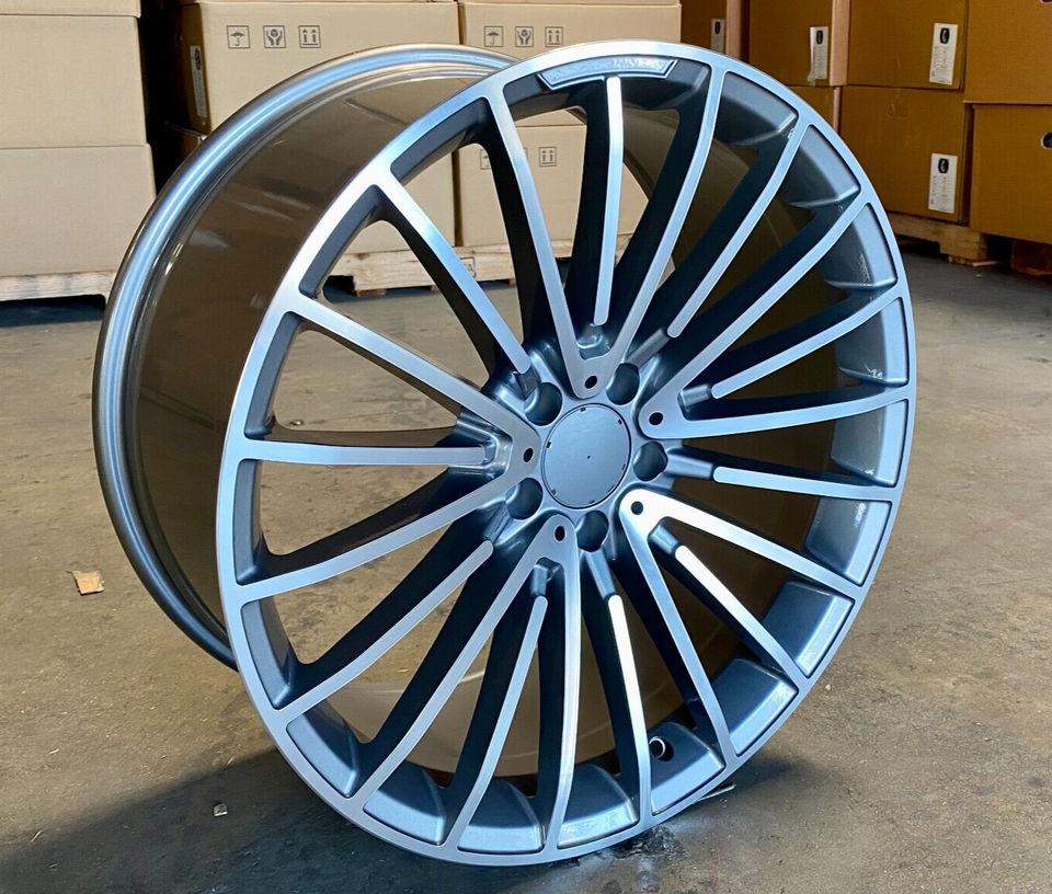 20x8.5 / 20x9.5 Wheels Fit Mercedes S600 S550 S65 CL500 CL550 20 Inch ...