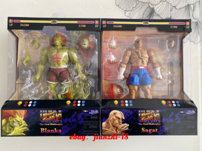 Jada Toys Sagat Blanka NEW Ultra Street Fighter II The Final ...