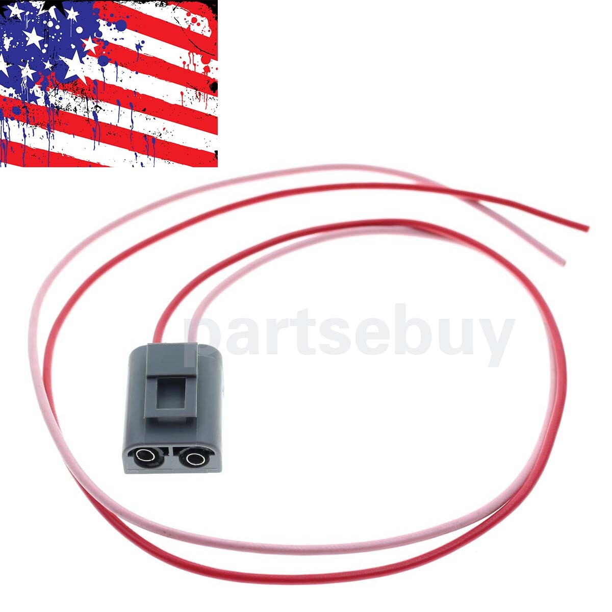 2-Wire Ignition Coil Connector Harness Pigtail Plug For VOLVO 960 S90 ...