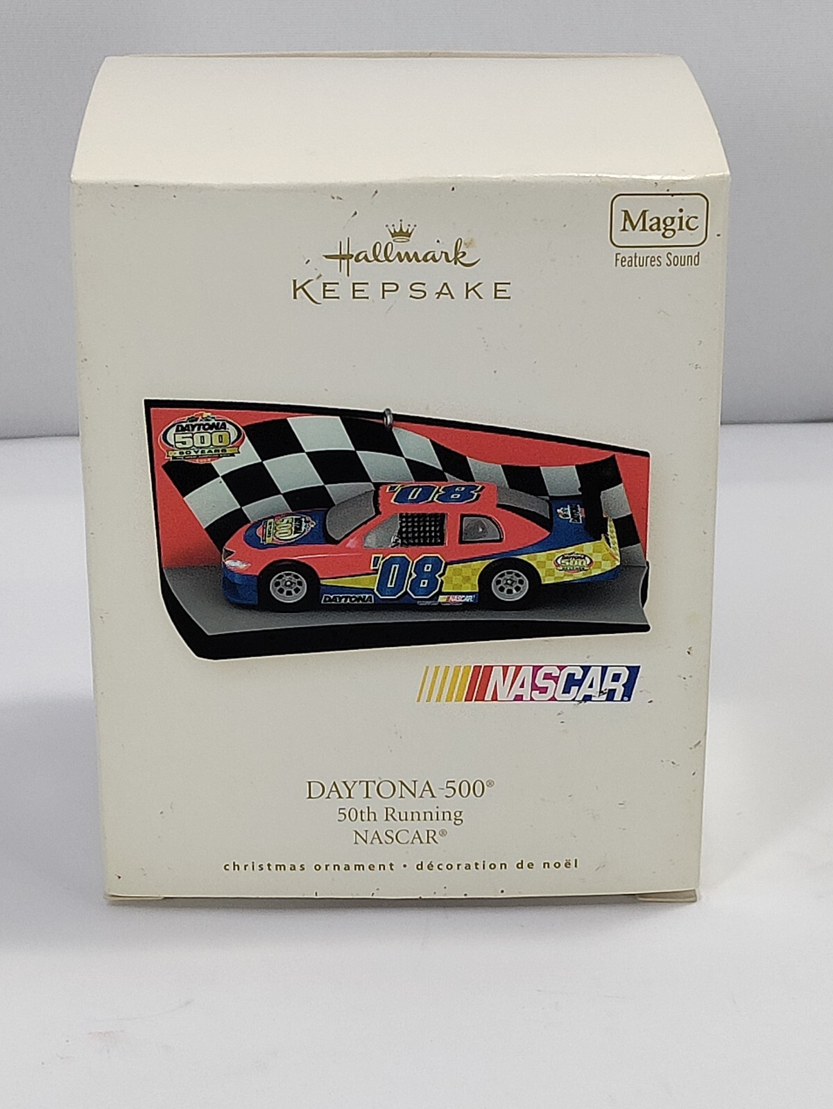 2008 Nascar Daytona 500 50th Running Hallmark Keepsake Christmas ...