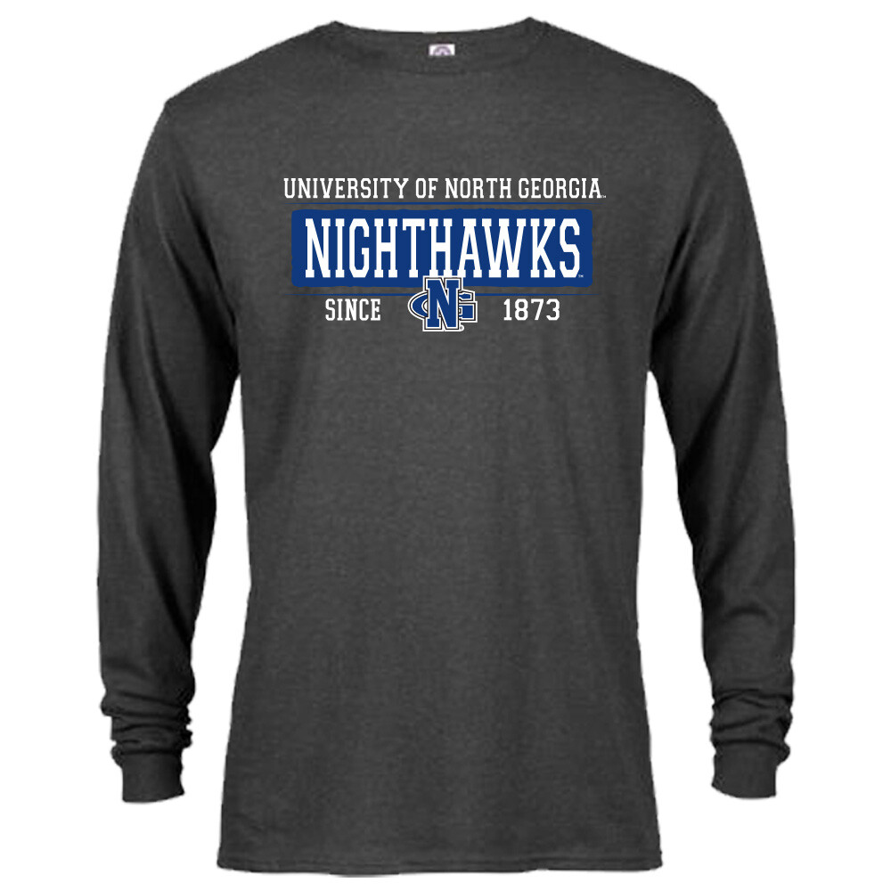 University of North Georgia Nighthawks UNG Since 1873 Logo Long Sleeve ...