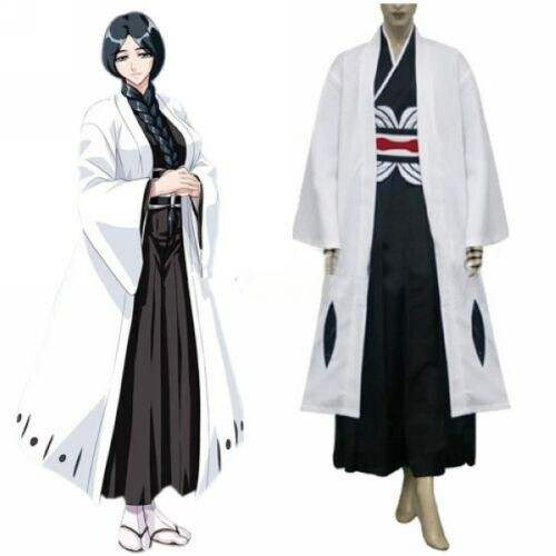 Bleach 4th Division Captain Unohana Retsu Cosplay Costume Anime ...