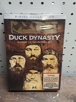 Duck Dynasty: Seasons 1-3 Collectors Set (DVD, 2013, 8-Disc Set ...