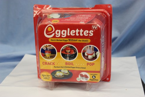 Egglettes Maker 4 Pack Egg Cooker - Hard Boiled Eggs without the Shell ...