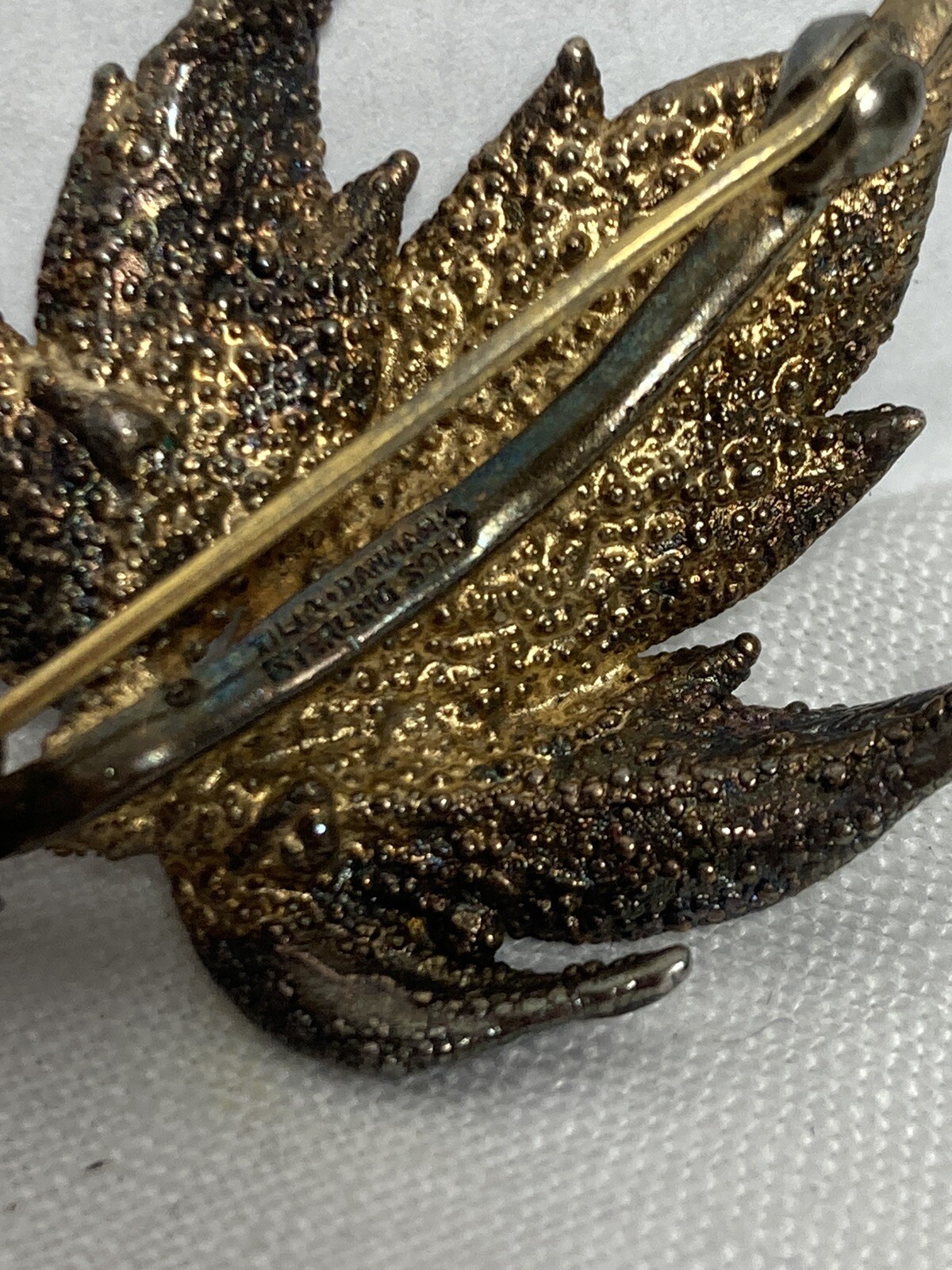 Brooch Pin Vintage - Tilia Danmark Sterling - Maple Leaf | eBay