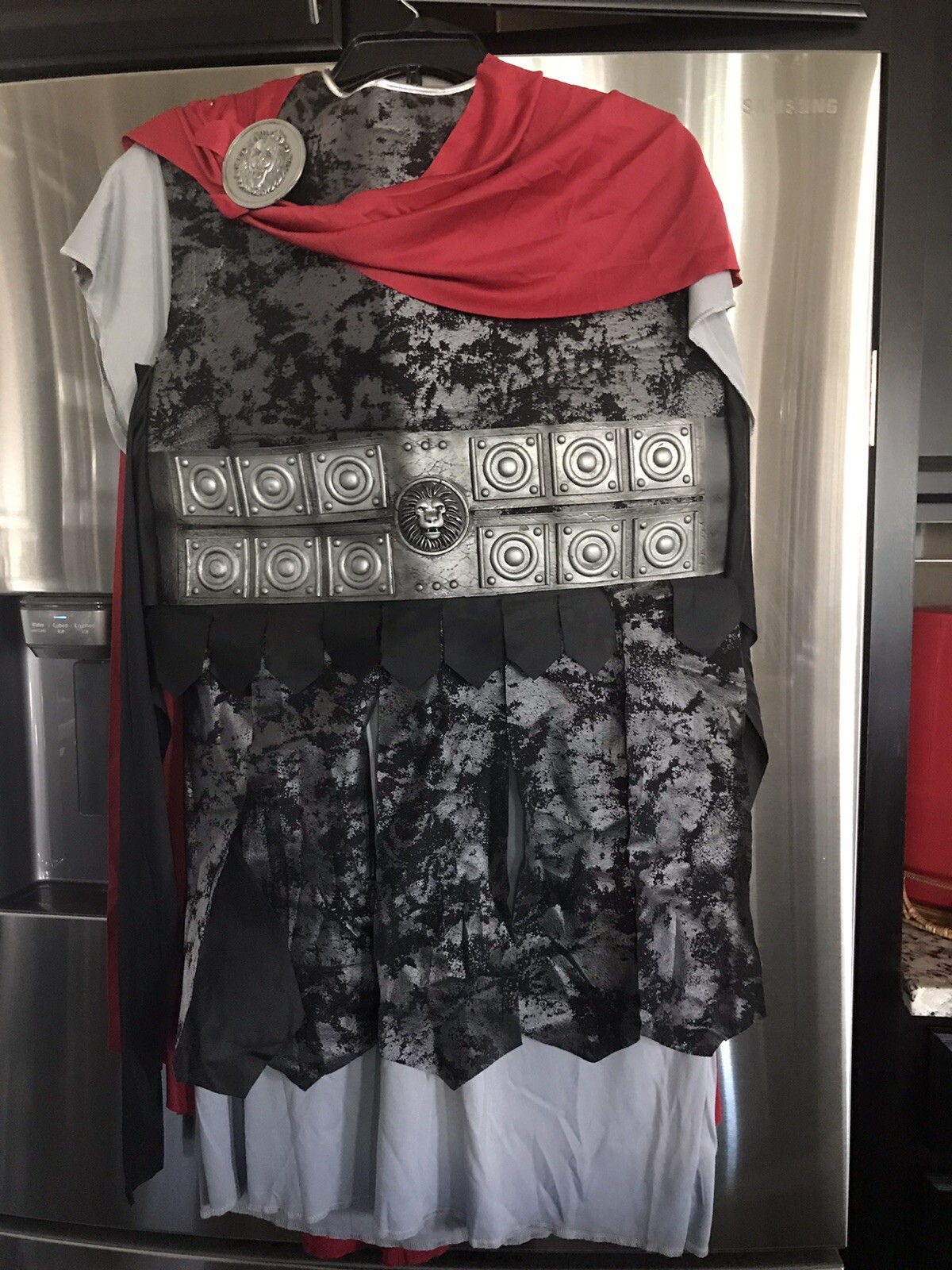 Spirit Adult Medium Gladiator Costume With Cape,Head… - Gem