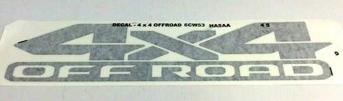 2017-2020 RAM 2500 Bedside Black 4x4 Off Road Decal Transfer ...