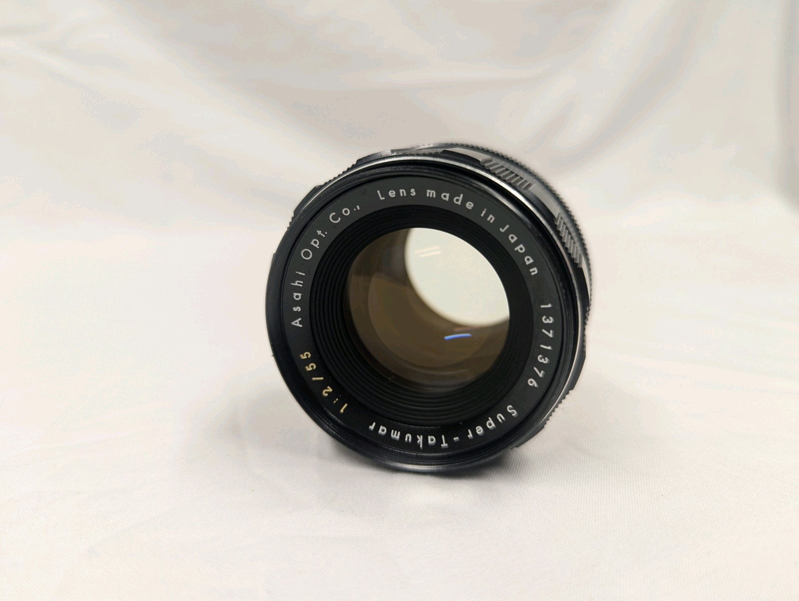EXCELLENT! Asahi Opt. Co. 55MM F/2 SUPER-TAKUMAR Lens Near Mint, Super ...
