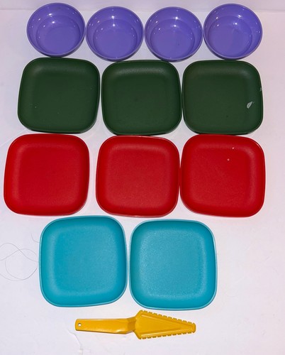 Vintage Tupperware Toys Mini Serve It Children's Play Kitchen Dish Kids ...